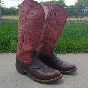 Ariat Shoes | Ladies Russet Heritage Rtoe Western Boots | Poshmark